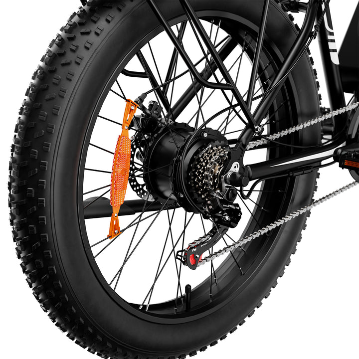 AMYET EB26 1000W Electric Bike - Black – AMYET eBikes