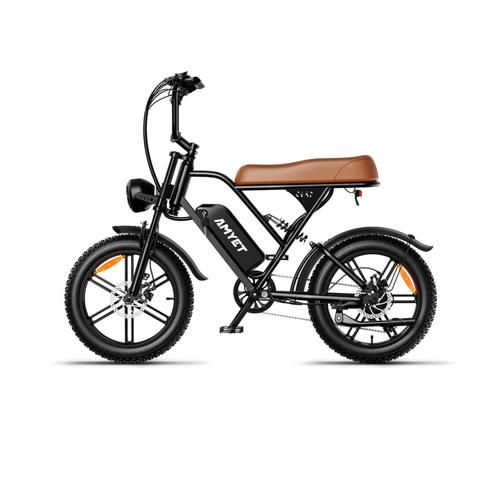 AMYET V9-G60 1000W 20Ah Electric Bike - Brown – AMYET eBikes