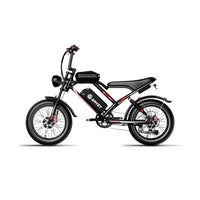AMYET S8 Peak 3000W Dual Motor Electric Bike - Black – AMYET eBikes